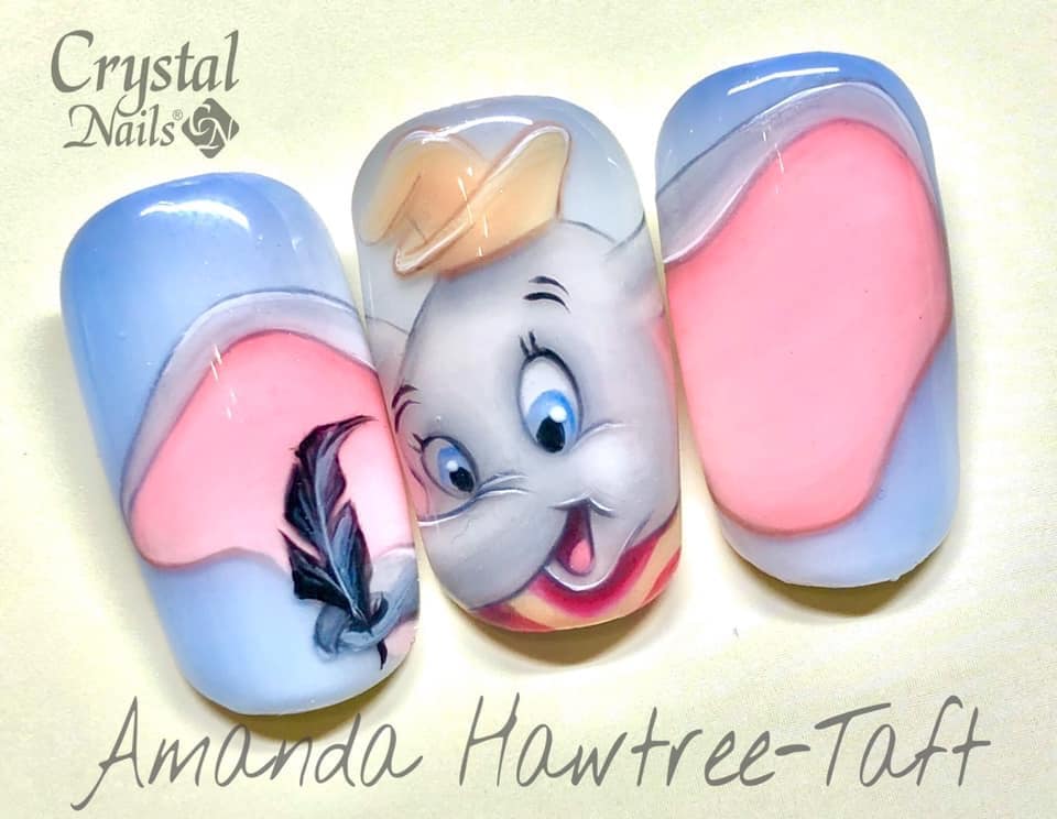 Disney's Dumbo nails - Scratch Magazine