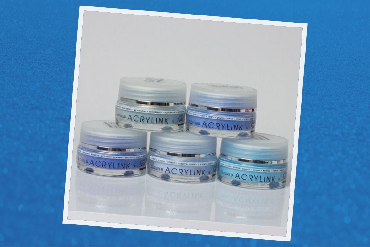 INK London unveils five blue Acrylink powders - Scratch Magazine