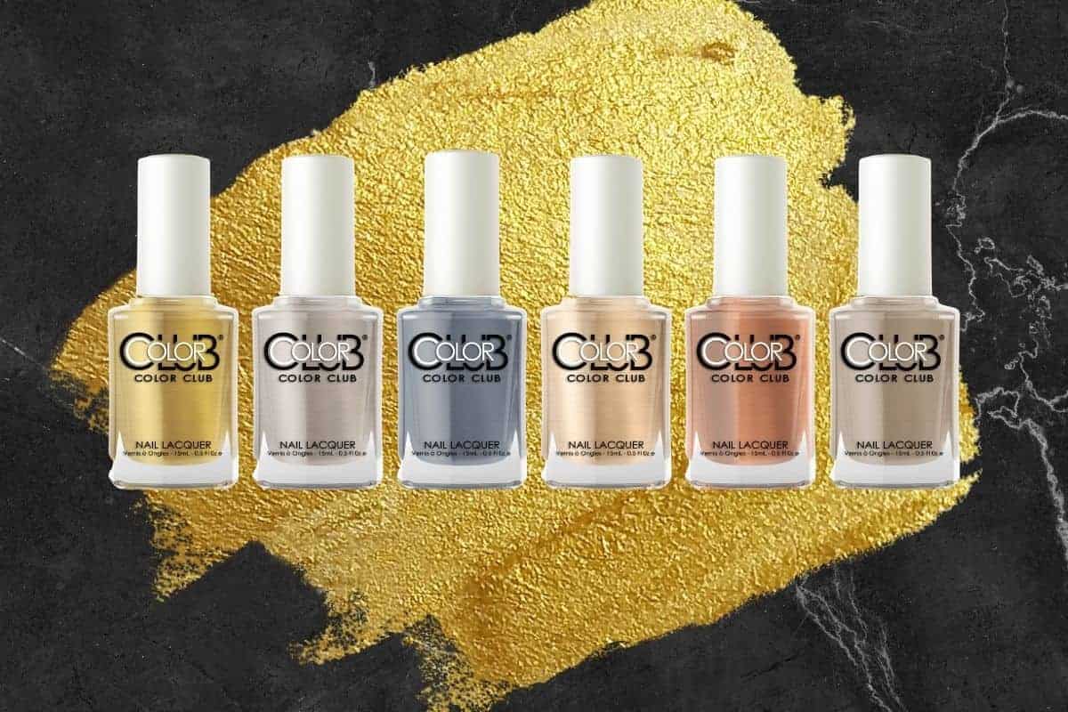 Create stunning seasonal nails with metallic Color Club collection ...