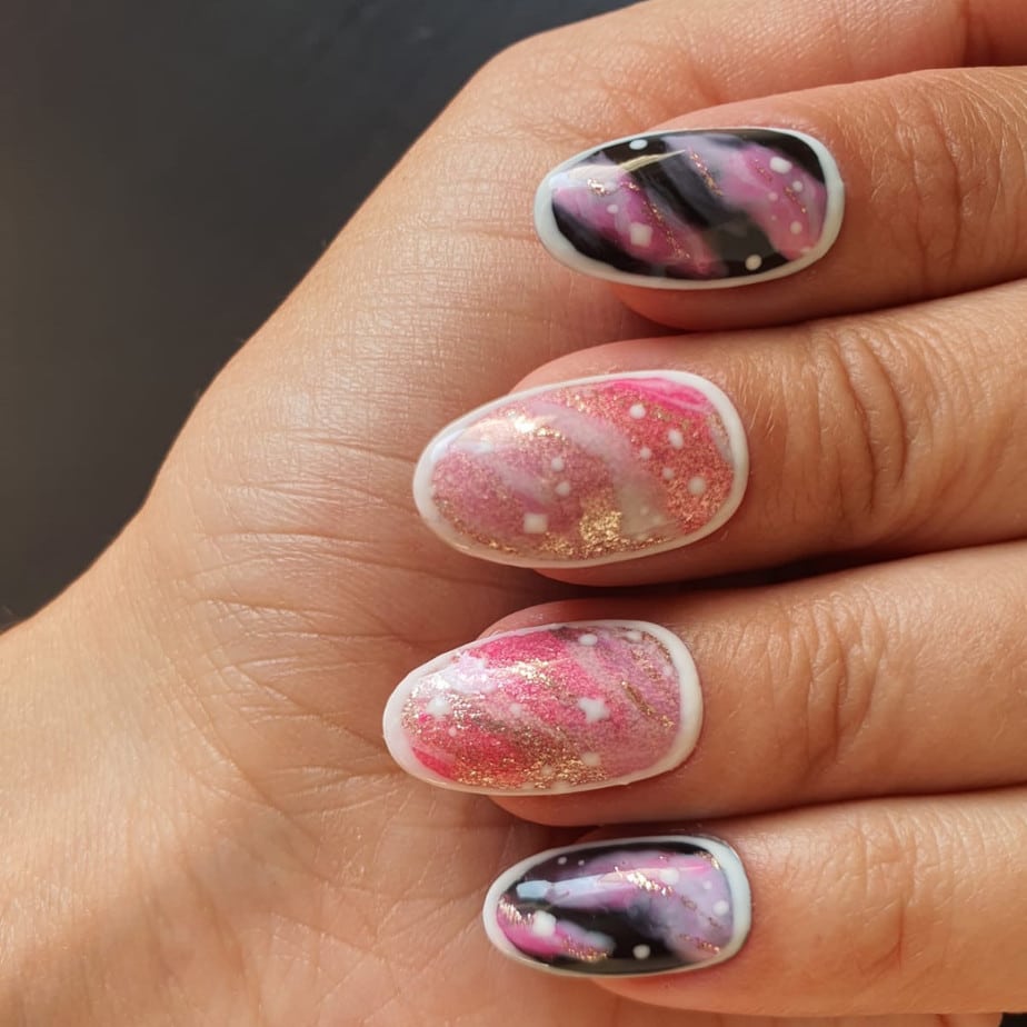 Cosmic dust nails - Scratch Magazine