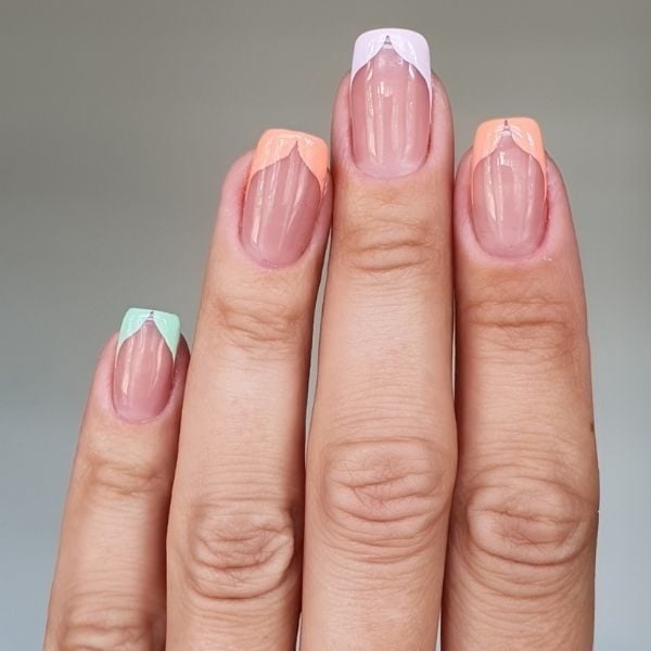 Butterfly French tips - Scratch Magazine